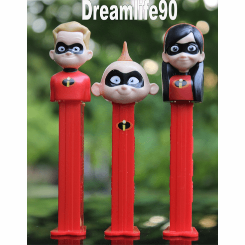 Incredibles Pez, Violet, Dash and Jack Jack, Loose – Dreamlife90